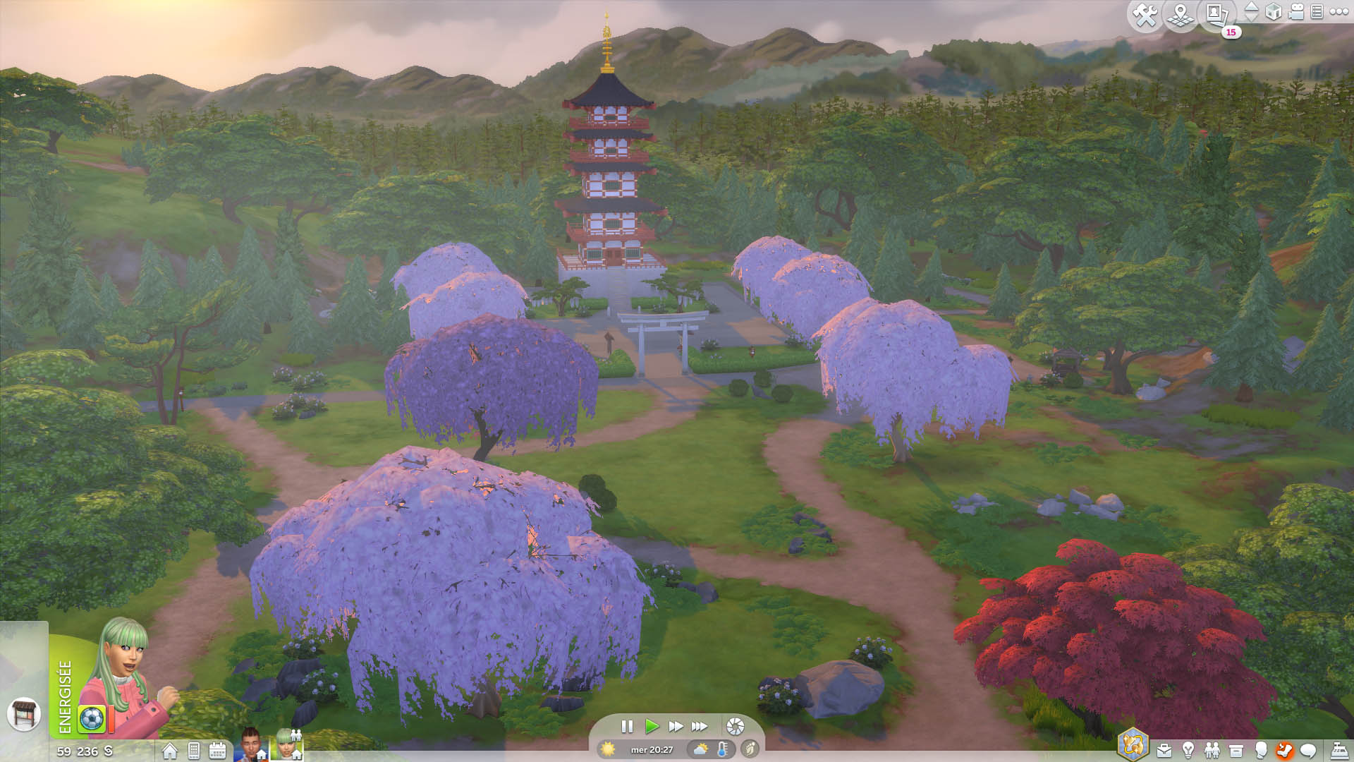 Les Sims 4 : Escapade enneigée, découvrez le monde de Mont Komorebi ...