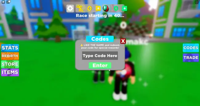 Codes Running Simulator (Mai 2026) - Roblox - GAMEWAVE