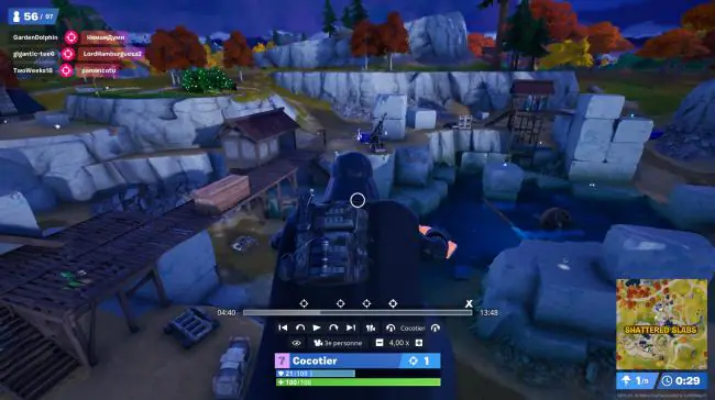 Fortnite : Le mode Replay/rediffusion, comment y accéder ? - GAMEWAVE
