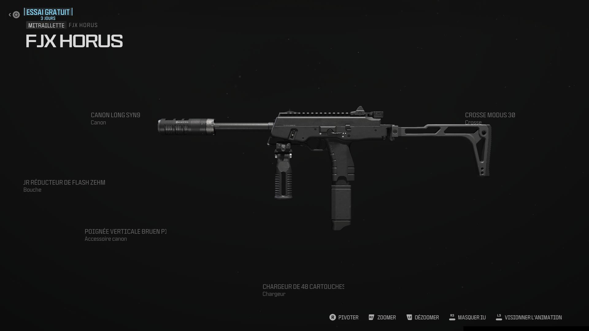 FJX Horus Modern Warfare 3 (MW 3)/Warzone : Meilleurs accessoires et ...