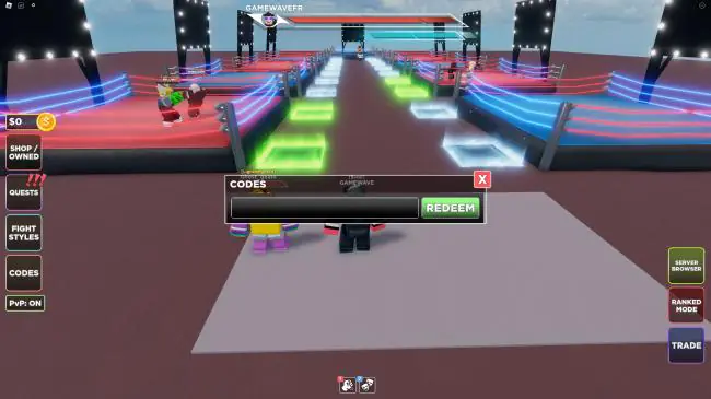 Codes Untitled Boxing Game (Juin 2026) - Roblox - GAMEWAVE
