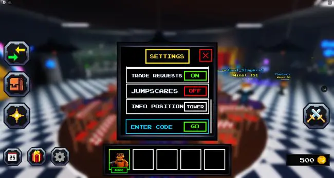 Codes Five Nights TD (Juin 2026) - Roblox - GAMEWAVE