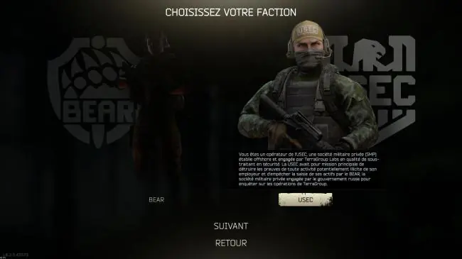 BEAR ou USEC Escape from Tarkov : quelle faction choisir pour débuter ...