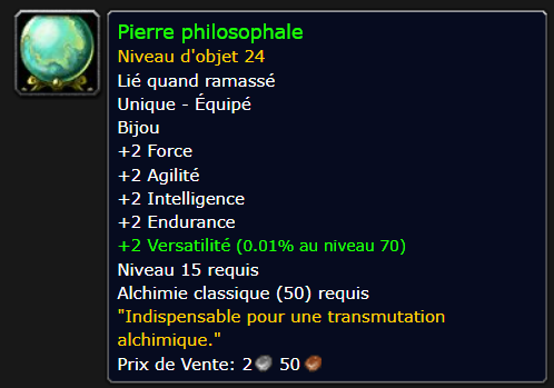 WoW : Comment obtenir une pierre philosophale ? - World of Warcraft ...