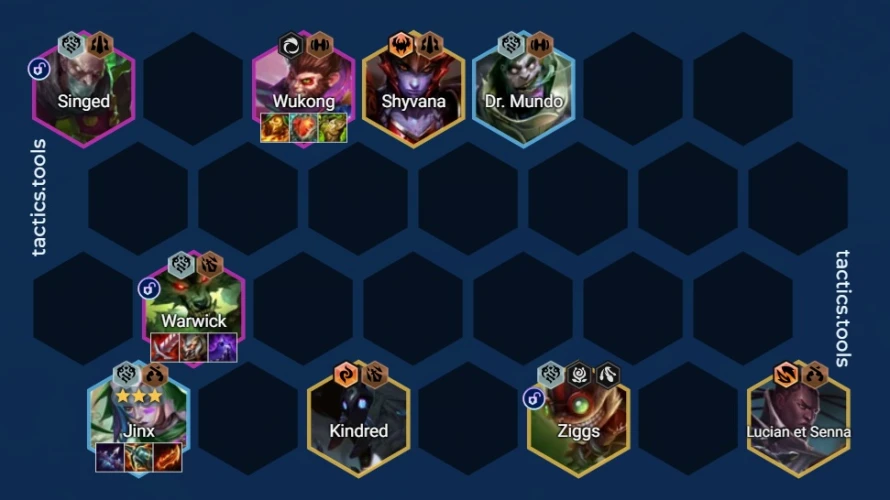 TFT : Comment jouer la composition Zaun avec Warwick et Jinx ? (Set 16 ...