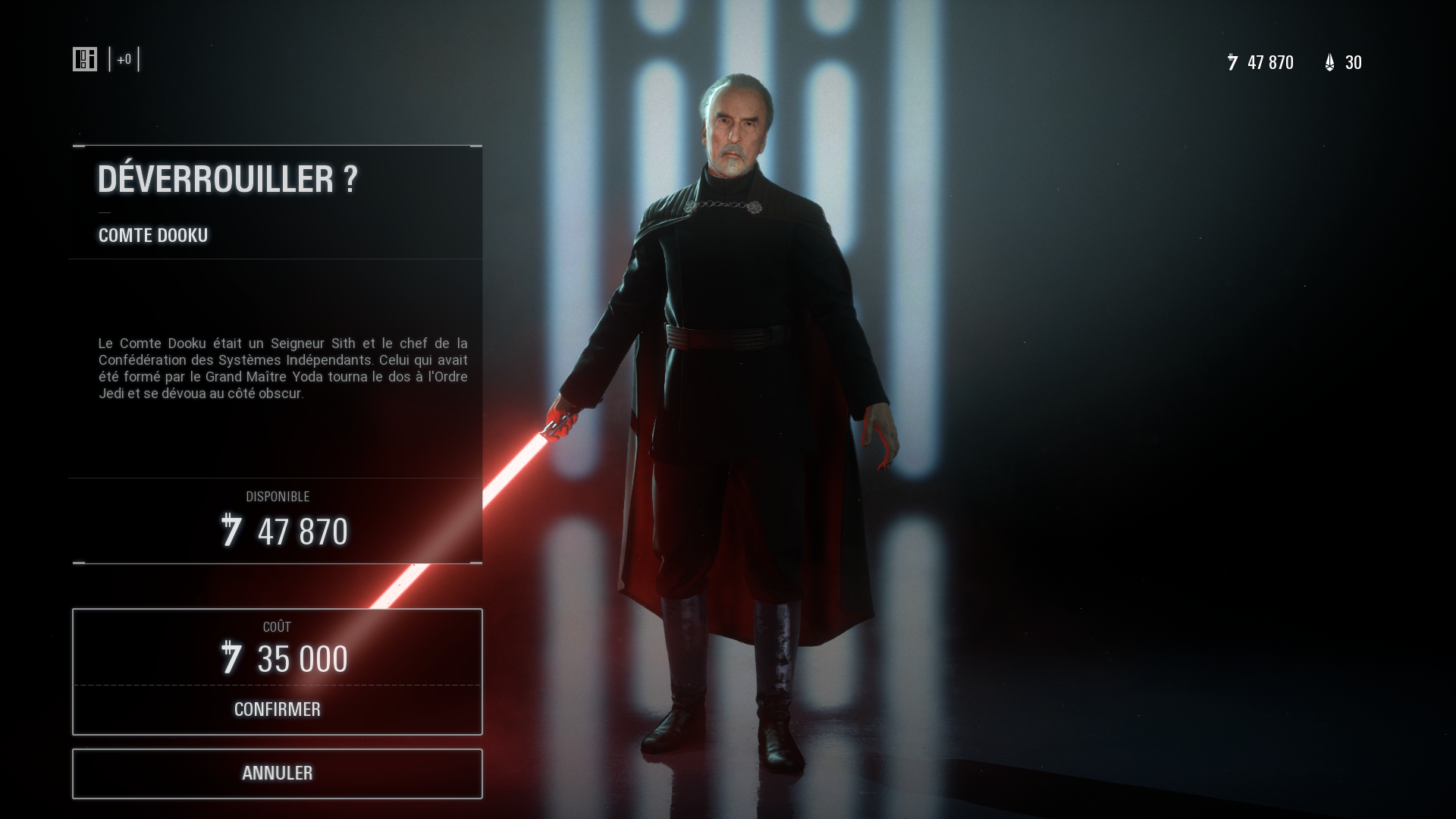 Star Wars: Battlefront 2 : Le Comte Dooku est désormais jouable ...