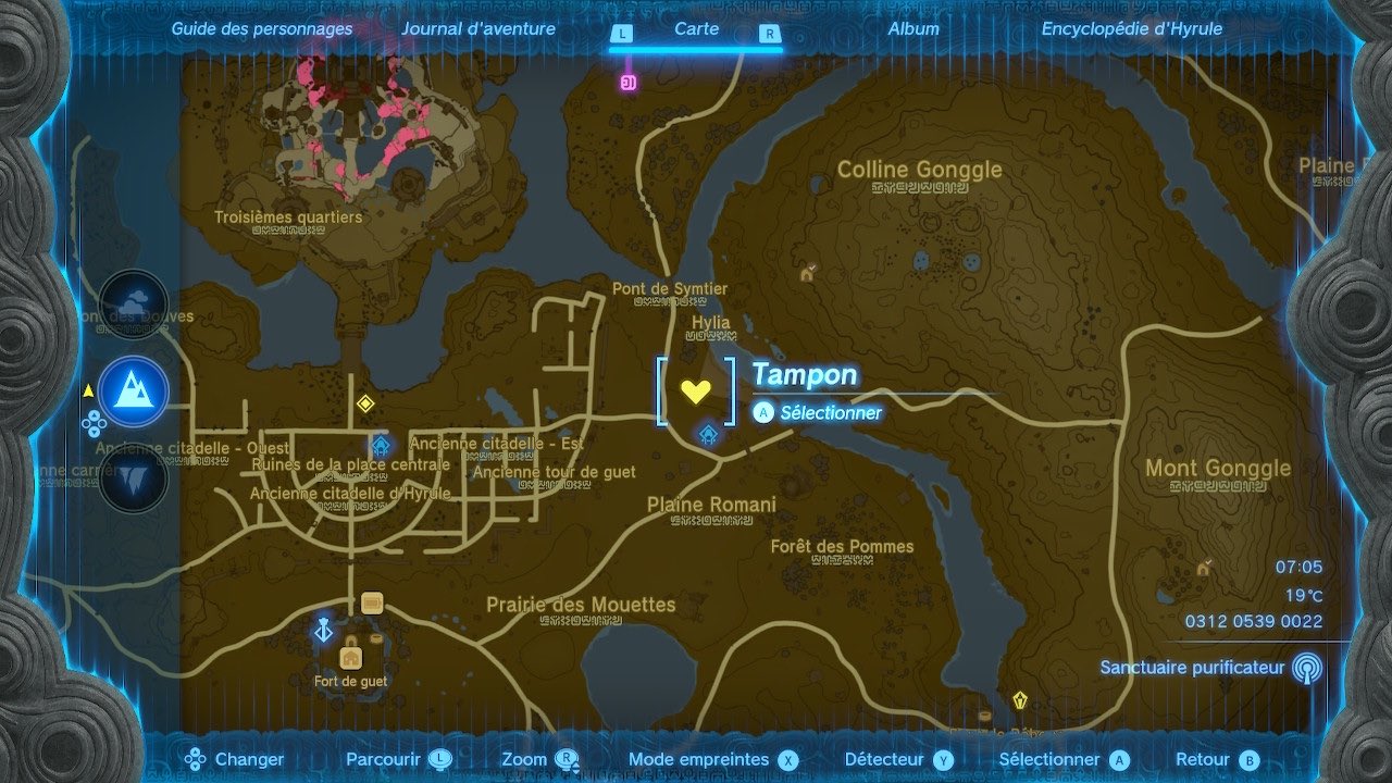 Zelda: TOTK : Les cerisiers en fleurs, leur emplacement - GAMEWAVE