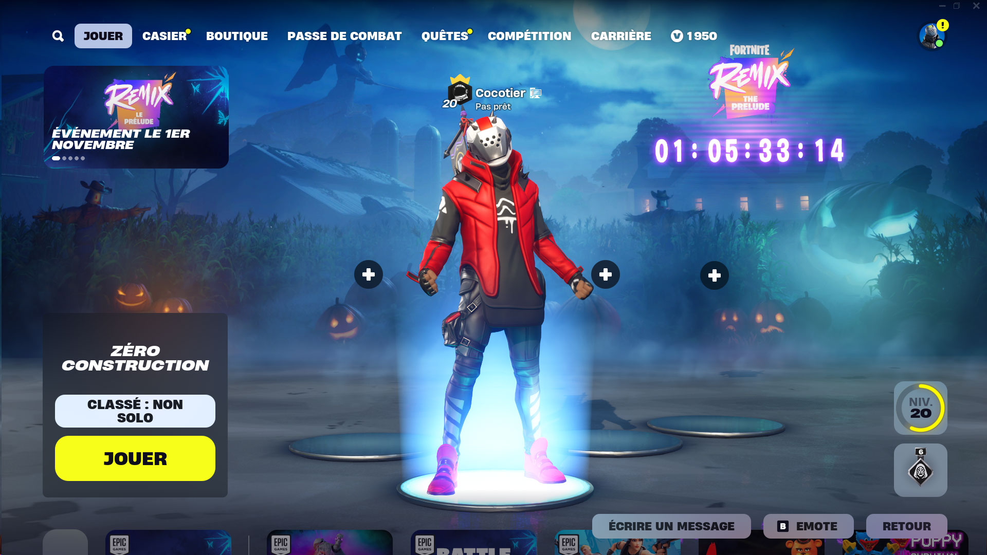 Fortnite : Comment participer à l'événement Remix : Le Prélude en ...
