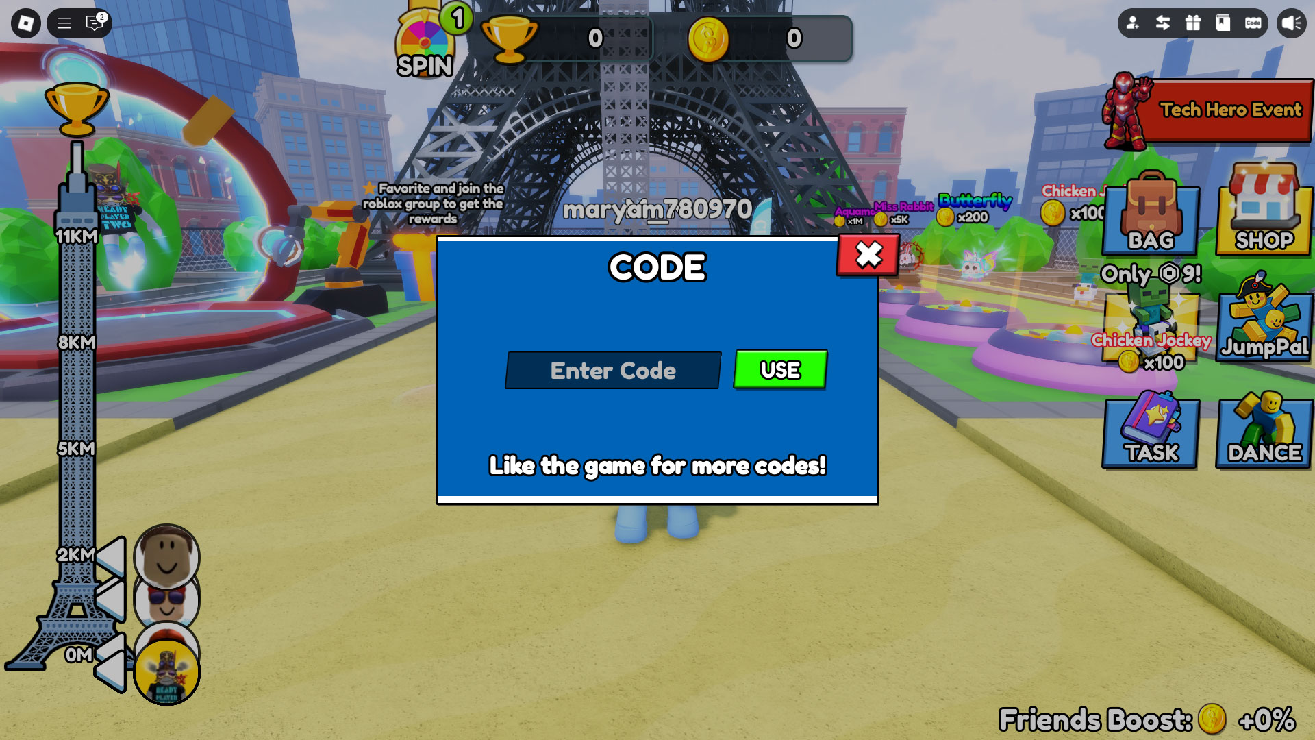 Codes Climb and Jump Tower (Juillet 2025) - Roblox - GAMEWAVE