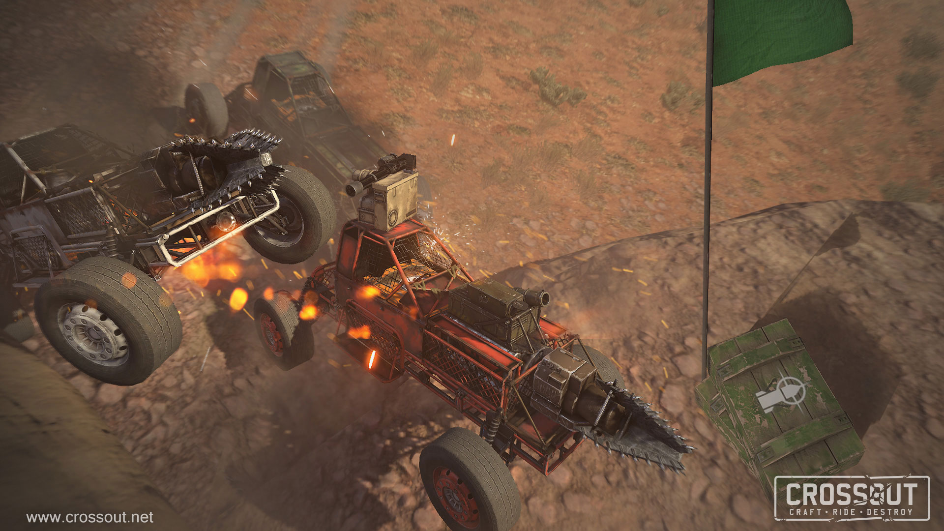 Crossout : le mode battle royale de véhicules type Mad Max est sorti ...