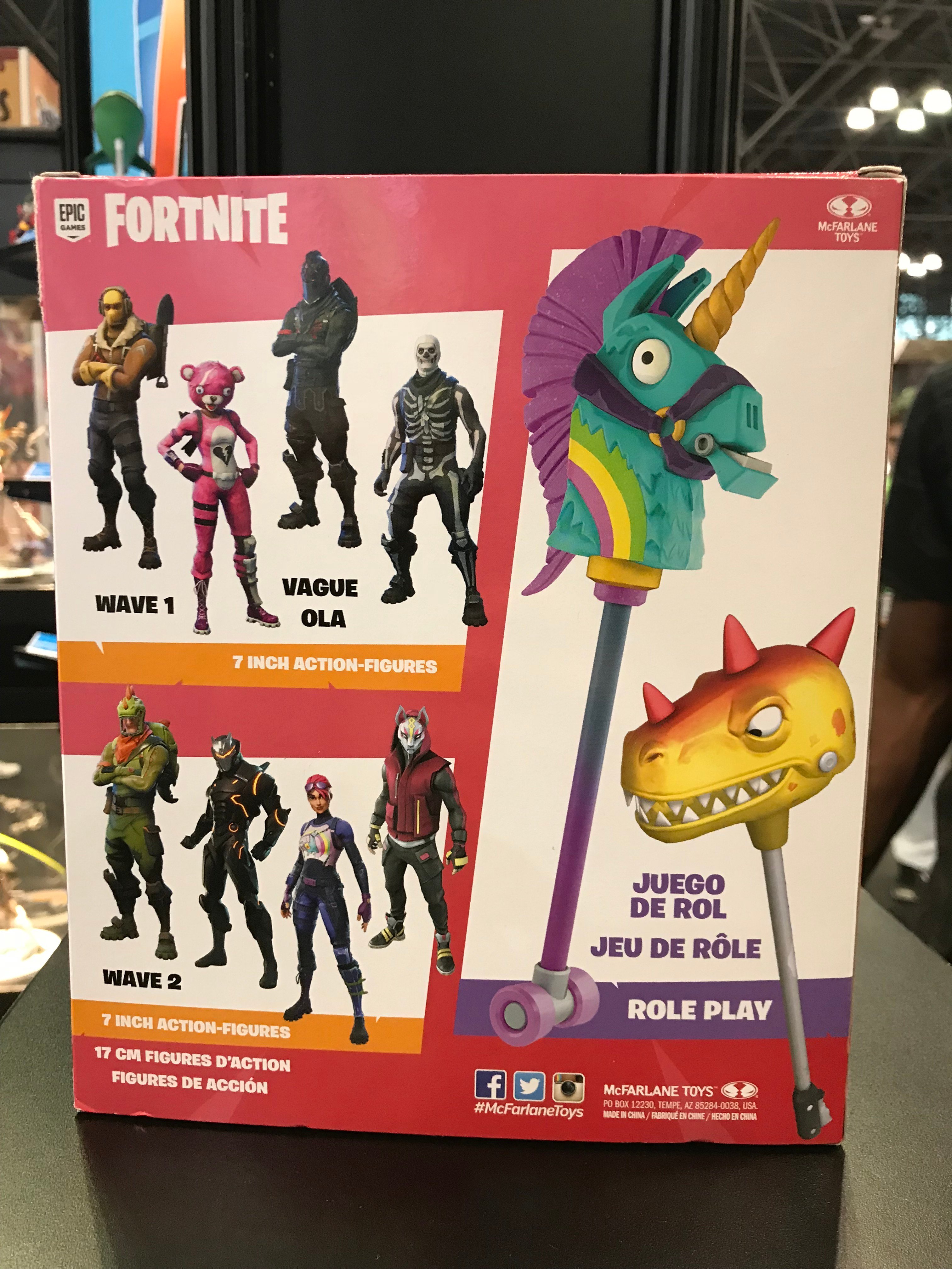Fortnite : Le premier modèle des figurines McFarlane Toys dévoilé lors ...