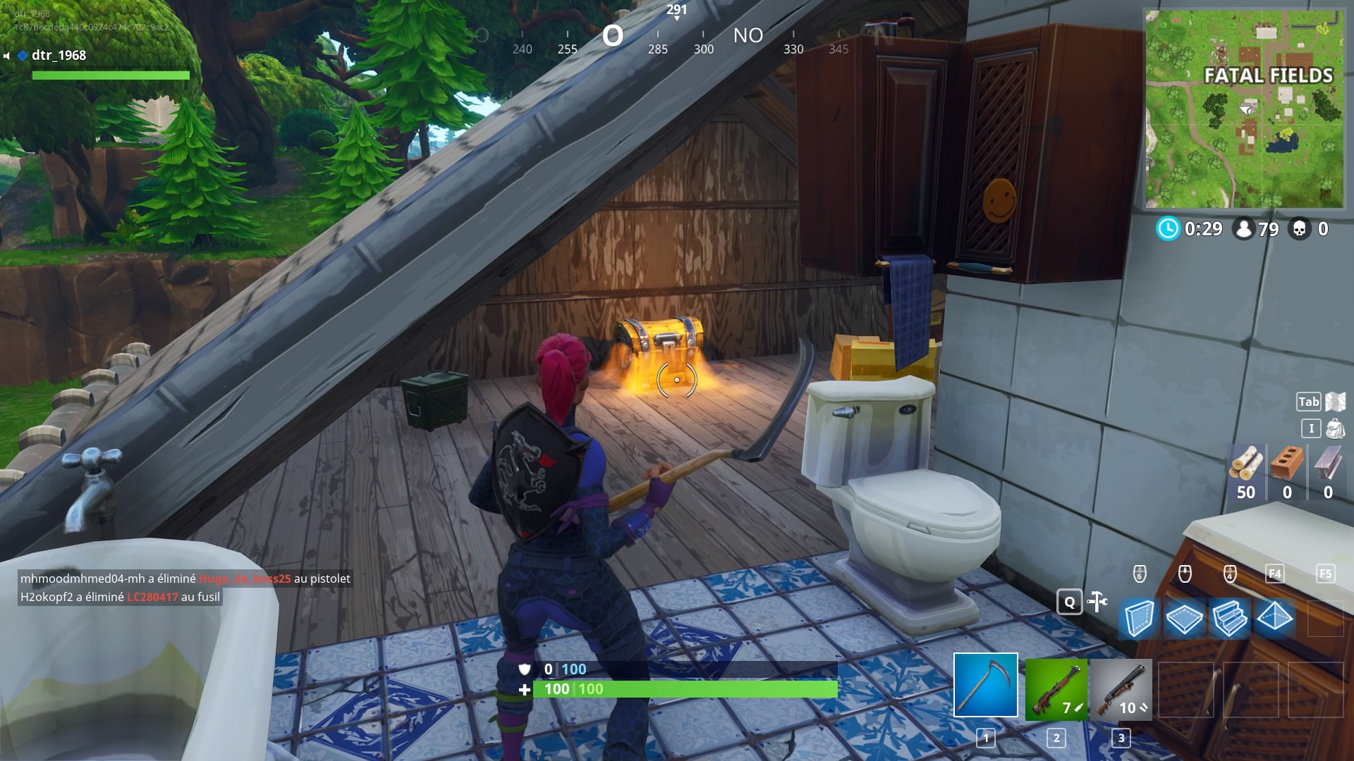 Fortnite : Défi semaine 3 : Fouiller les coffres de Fatal Fields ...