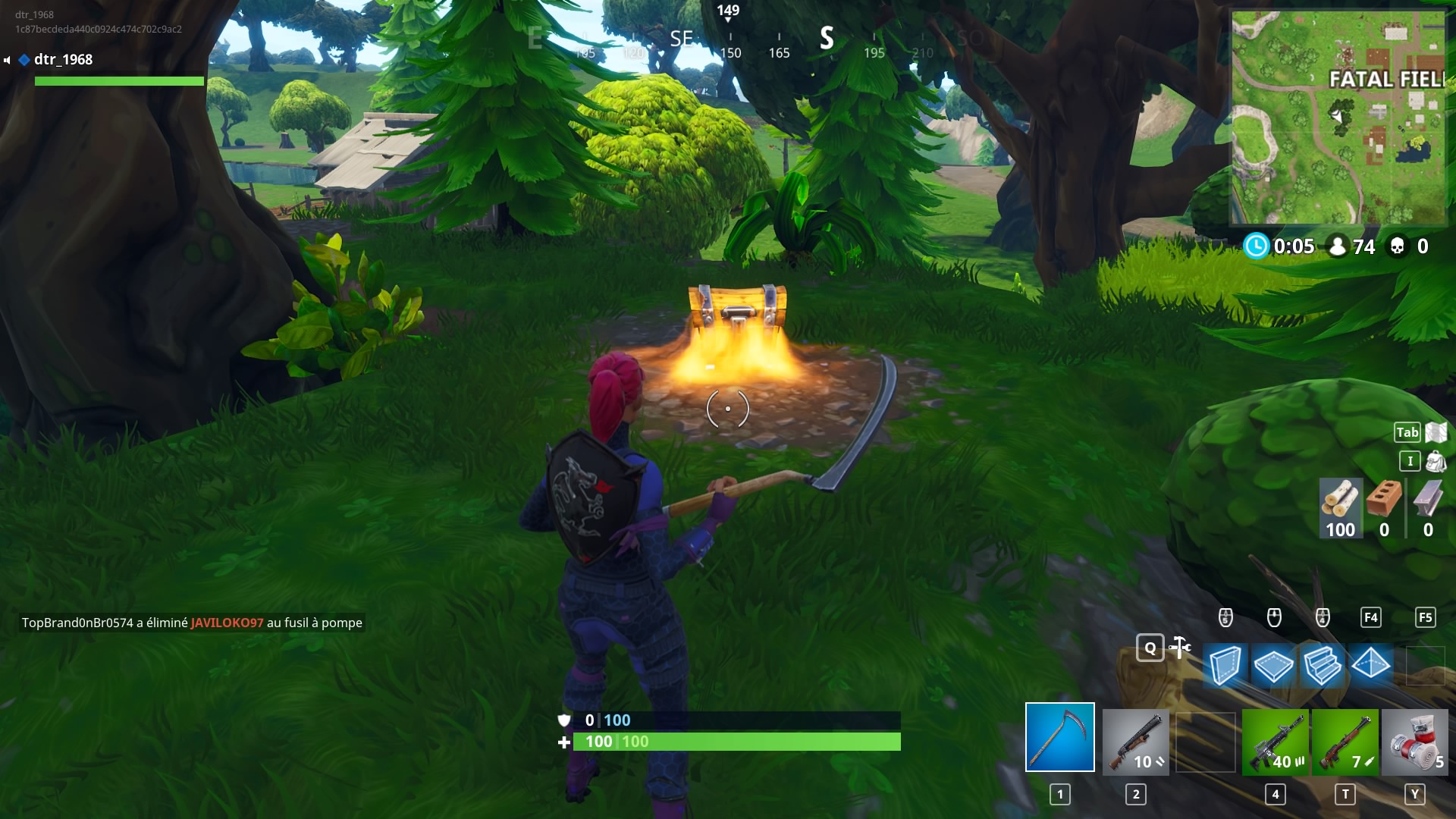 Fortnite : Défi semaine 3 : Fouiller les coffres de Fatal Fields ...
