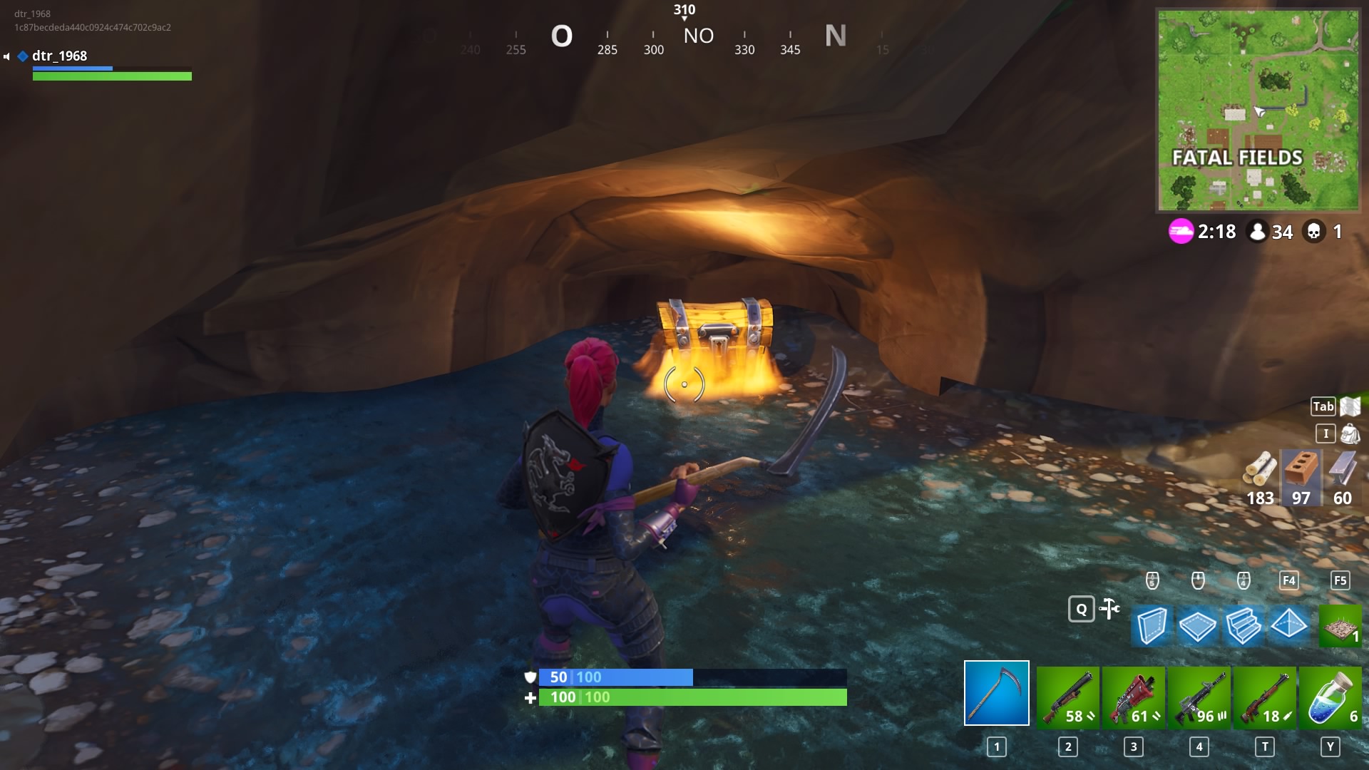 Fortnite : Défi semaine 3 : Fouiller les coffres de Fatal Fields ...
