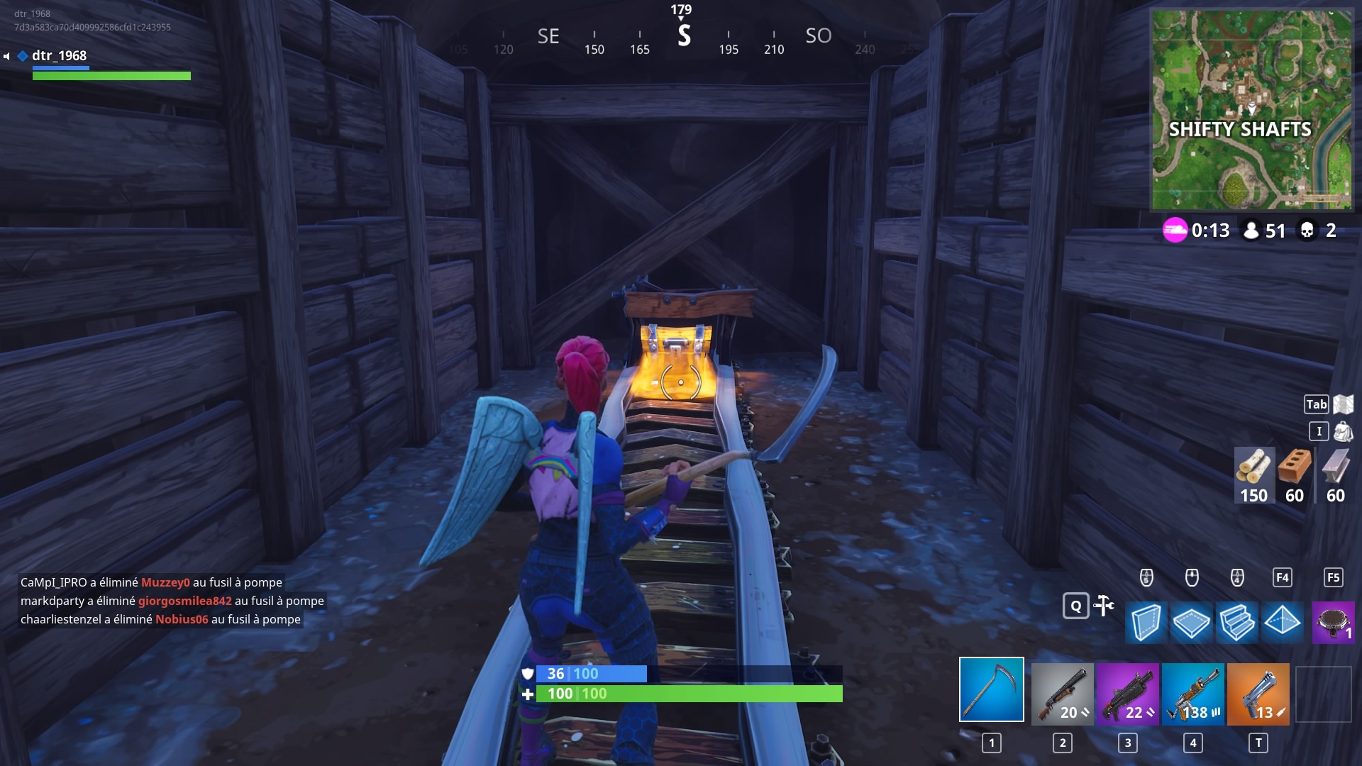 Fortnite : tous les coffres de Shifty Shafts ! - GAMEWAVE