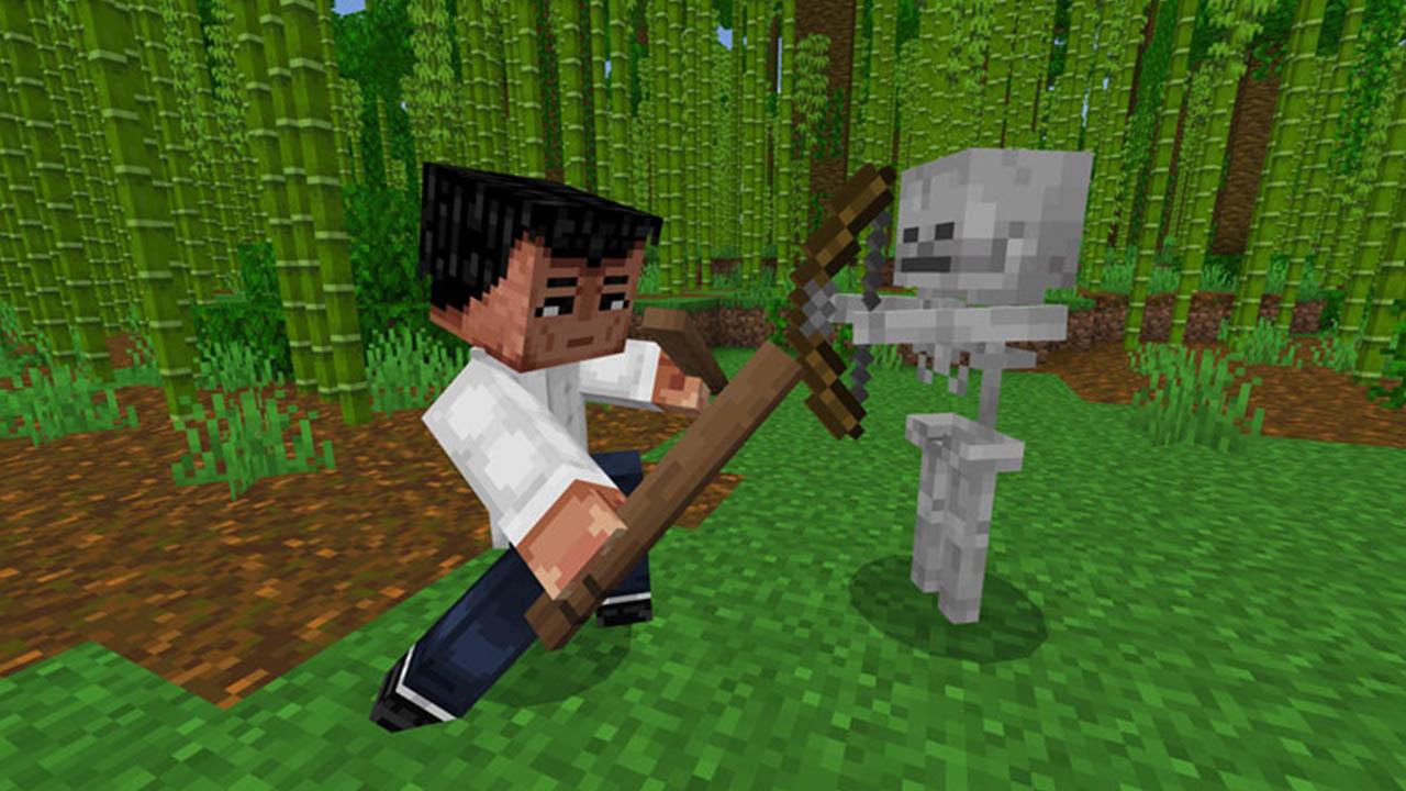 Minecraft invite une légende du cinéma dans son univers cubique - GAMEWAVE