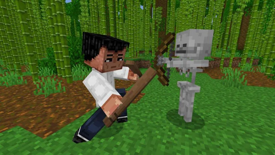 Minecraft invite une légende du cinéma dans son univers cubique - GAMEWAVE