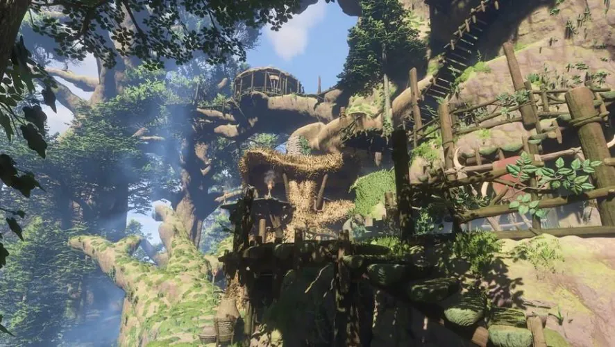 Enshrouded : Nouveau biome, arme à deux mains, fonctionnalités ...