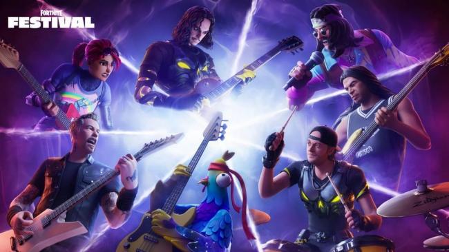 Fortnite : L'un des plus grands groupes de rock débarque dans Festival ...